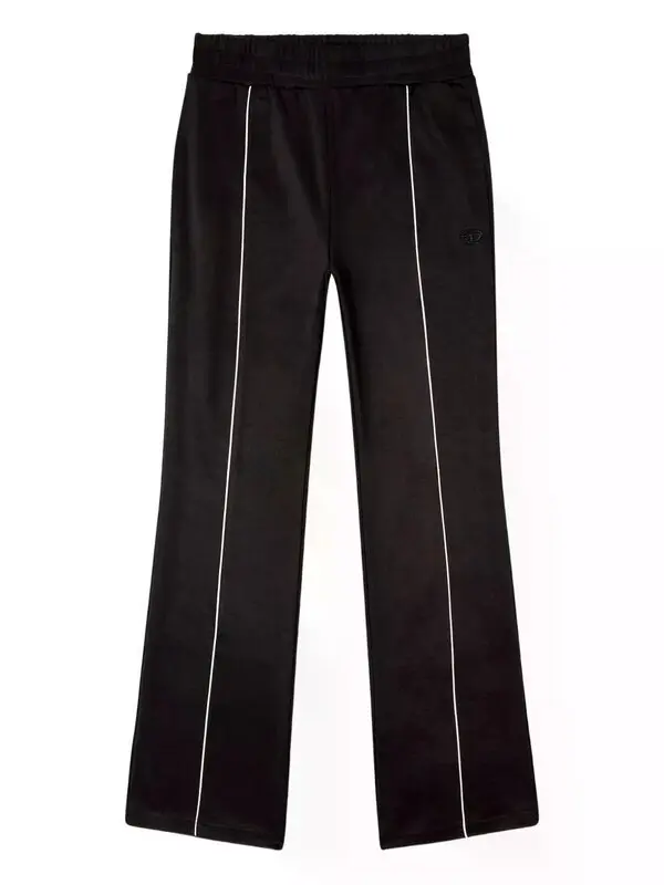 DIESEL® Stripe-detail Track Pants - Black