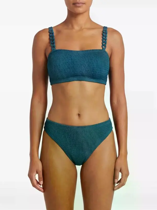 PARAMIDONNA Penelope Chain-straps Bikini - Blue
