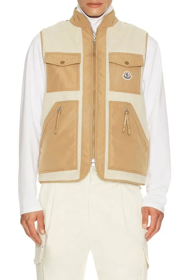 Moncler Karakai Vest - Golden Sand