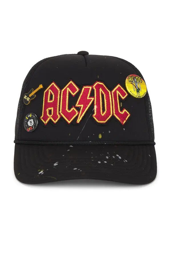 MadeWorn Ac/dc Trucker Hat - Black
