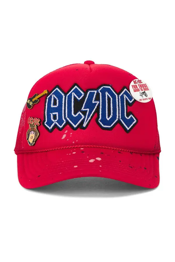 MadeWorn Ac/dc Trucker Hat - Red