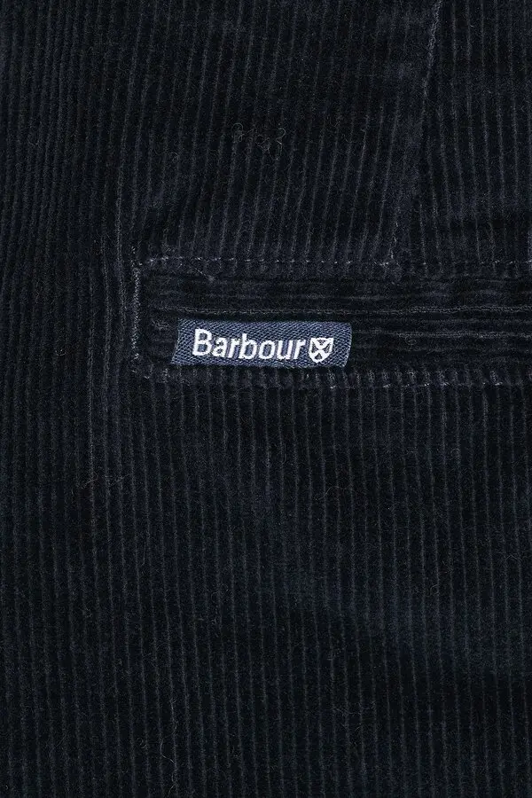 Barbour Stretch Cord Tailored Trouser - Navy