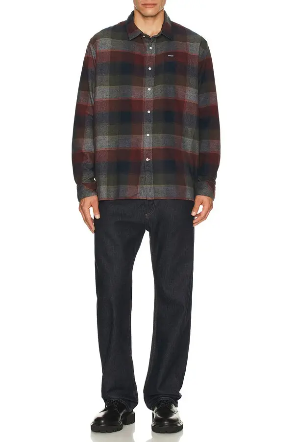 Barbour Copswell Relaxed Checked Shirt - Navy