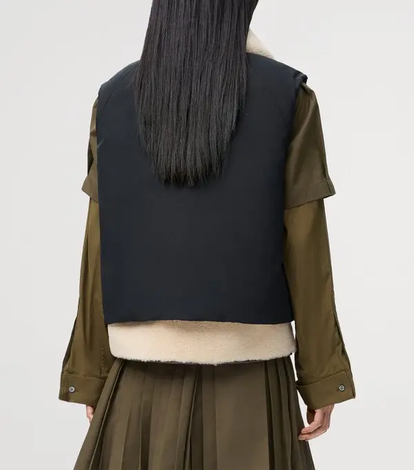Loewe Shearling-collar Gilet