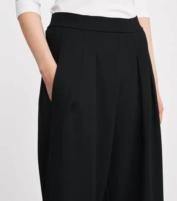 ME+EM Jersey Wide-leg Trousers