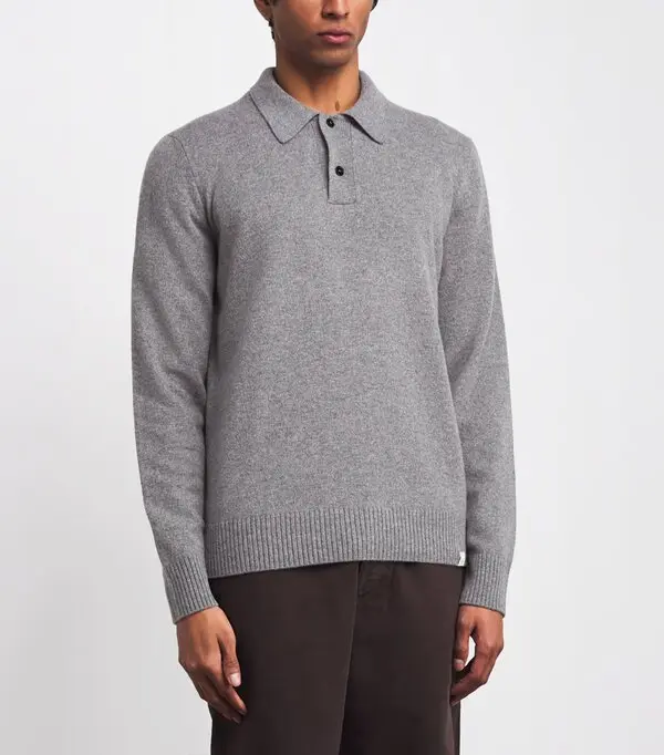 Norse Projects Merino Lambswool Polo Sweater
