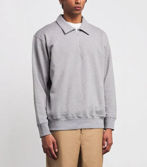 Norse Projects Cotton Half-zip Sweatshirt