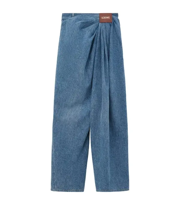 Loewe Draped Jeans