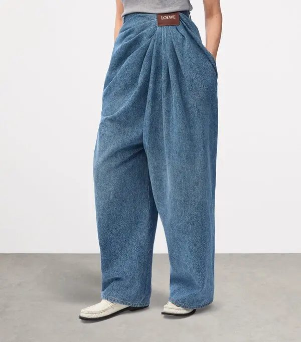 Loewe Draped Jeans