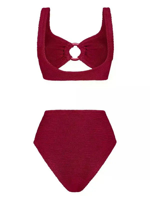 PARAMIDONNA Irina Textured Bikini - Red
