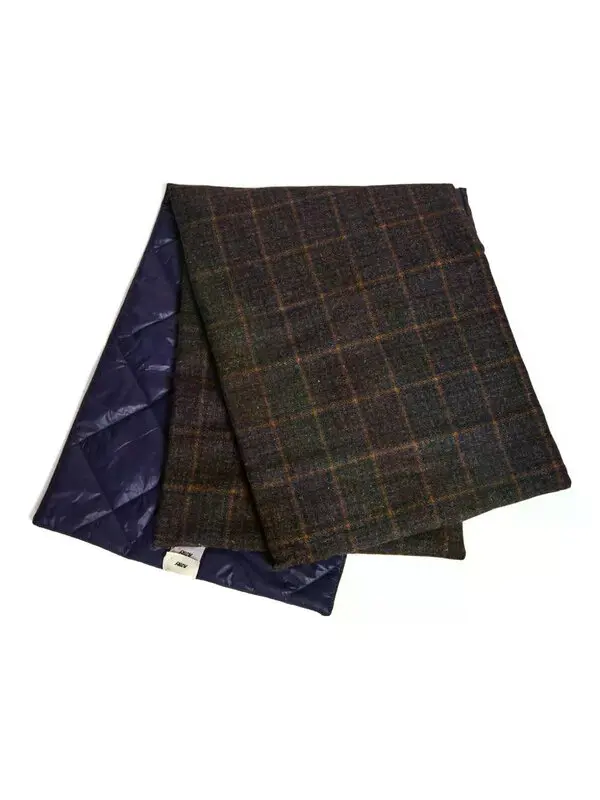 AUTRY Quilted Tartan Double-face Scarf