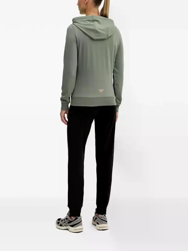 EA7 Logo-detail Tracksuit - Green