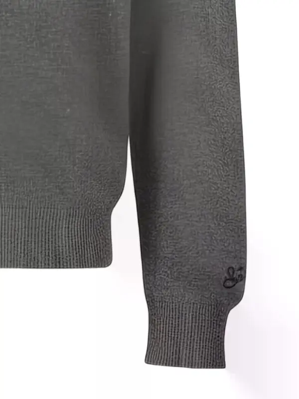 MC2 SAINT BARTH Crew-neck Long Sleeve Sweater - Grey
