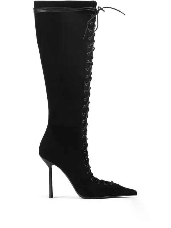 LE SILLA 100mm Colette Boots - Black