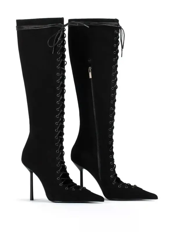LE SILLA 100mm Colette Boots - Black