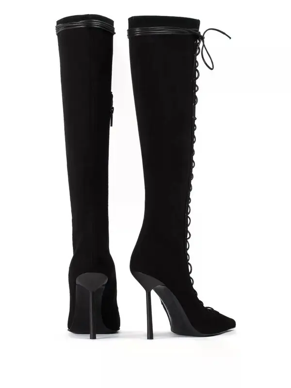 LE SILLA 100mm Colette Boots - Black