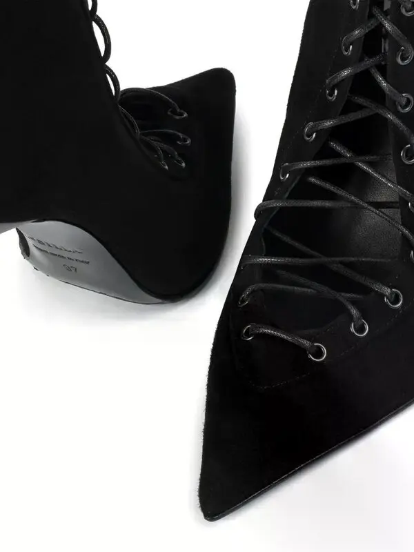 LE SILLA 100mm Colette Boots - Black