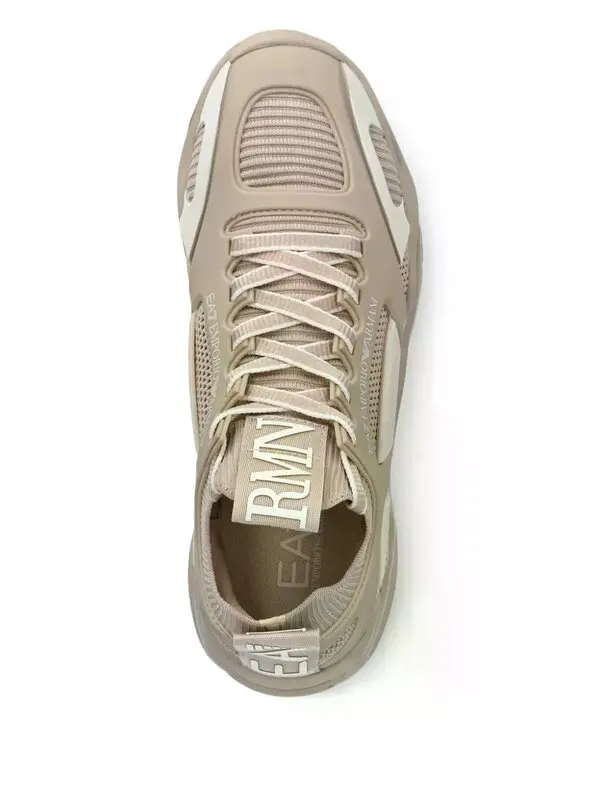 Emporio Armani Cut-out Effect Sneakers
