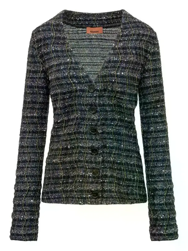 Missoni Buttoned Cardigan - Black