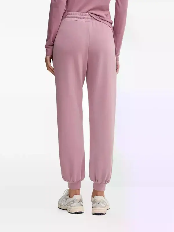 EA7 Drawstring-fastening Track Pants - Pink