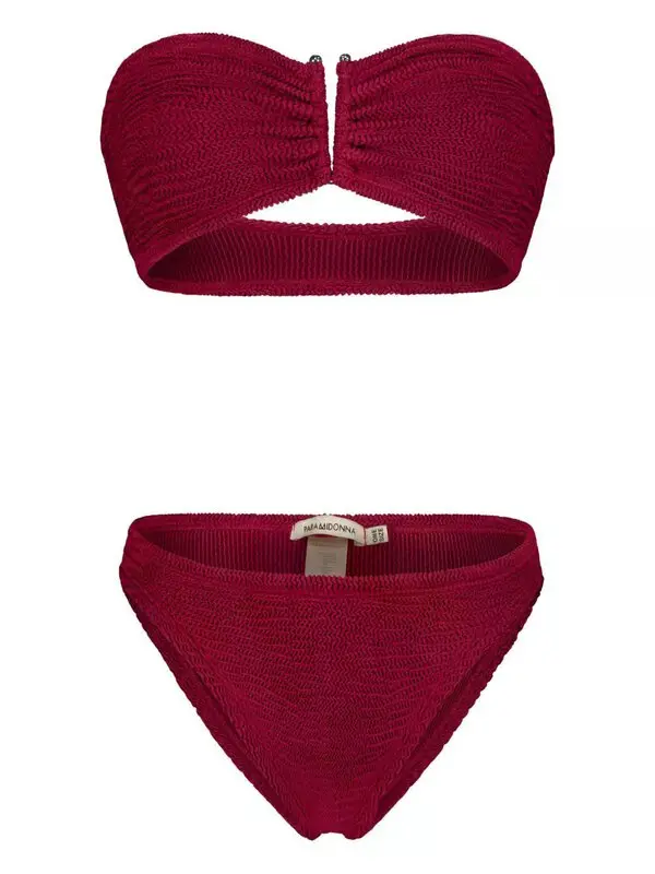 PARAMIDONNA Frida Textu Bikini - Red