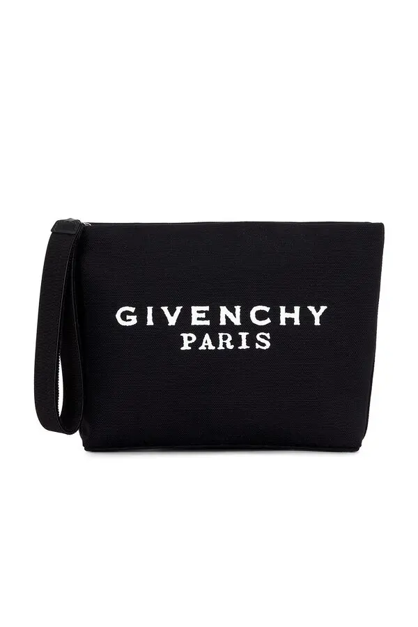 Givenchy Logo Pouch - Black