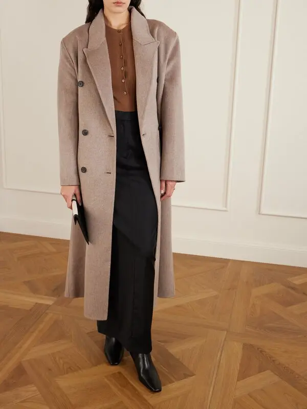 Tove Fey Wool-blend Maxi Skirt