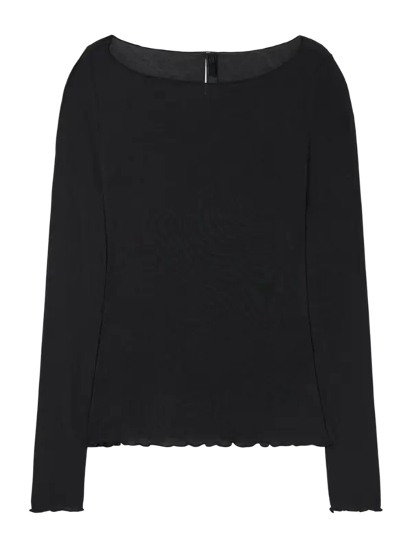 SKIMS Long Sleeve Boatneck Top