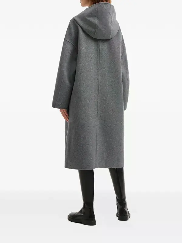 B+AB Hooded Alpaca Wool-blend Jacket