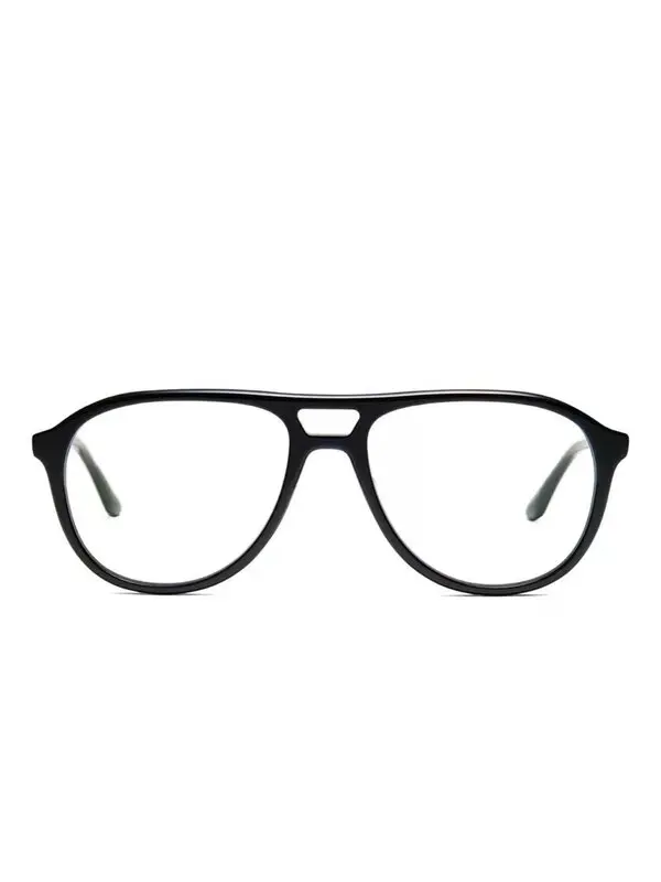 PETER AND MAY Aria Nocturne Browline Eyeglasses - Black