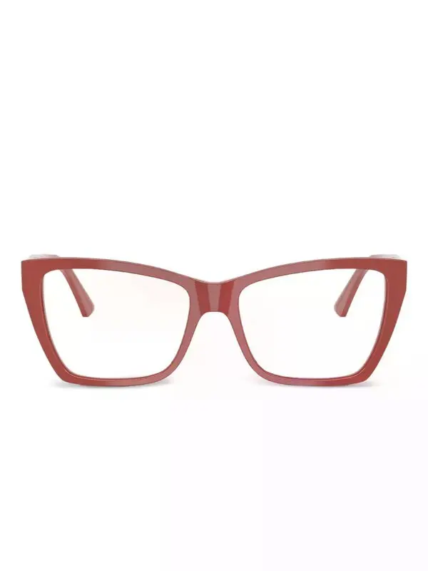 JIMMY CHOO Angular Glasses With Gold Detail