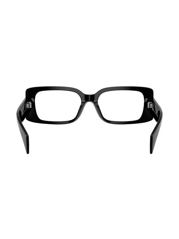 Versace Medusa Plaque Rectangle-frame Glasses