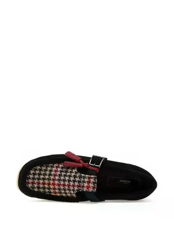 Clarks T-bar Houndstooth Wallabee Trainers