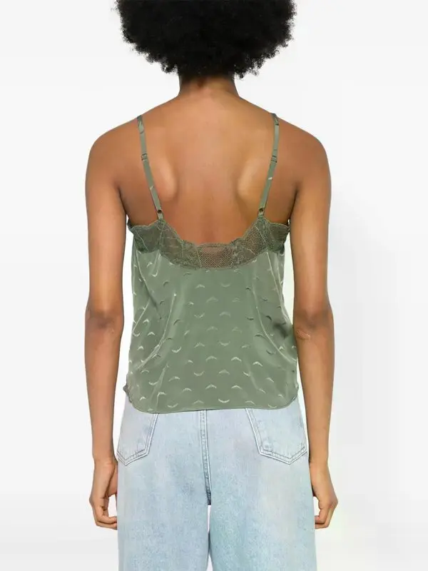 Zadig&Voltaire Logo-jacquard Silk Top