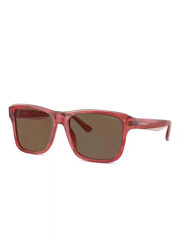 Emporio Armani Rectangle-frame Sunglasses