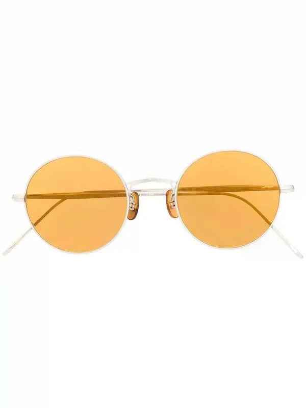 Oliver Spencer Round-frame Sunglasses - Silver