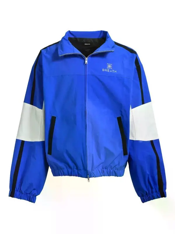 BREATH Logo-detail Bomber Jacket