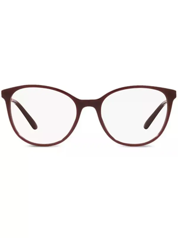Dolce & Gabbana Logo-plaque Eyeglasses - Red