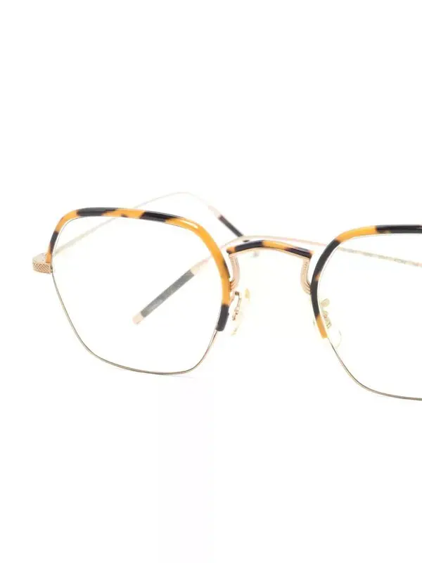 Oliver Spencer Hexagonal-frame Glasses