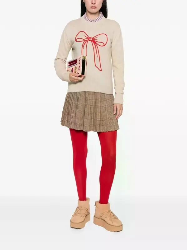 MC2 SAINT BARTH Bow-detail Sweater