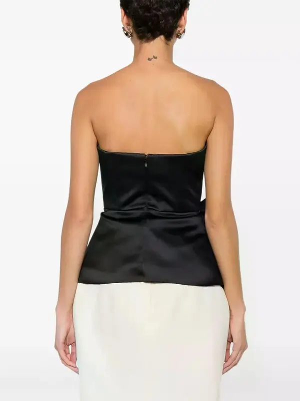 Viktor & Rolf Bow-embellished Strapless Top