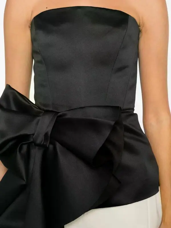Viktor & Rolf Bow-embellished Strapless Top