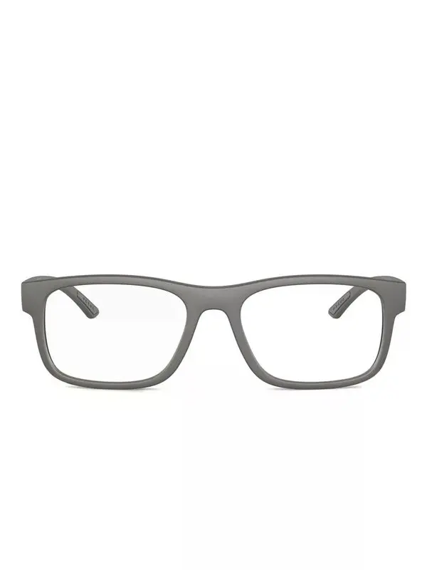 Prada Rectangular-frame Eyeglasses - Grey