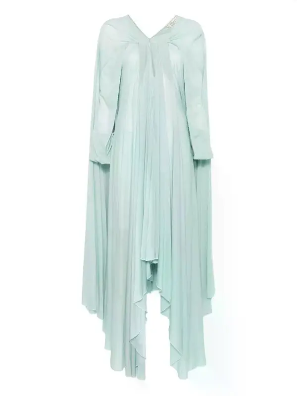 Blumarine Ruffled Asymmetric Dress