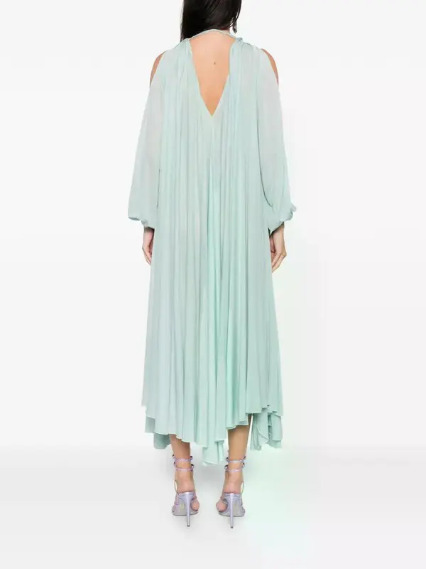 Blumarine Ruffled Asymmetric Dress