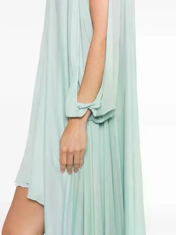 Blumarine Ruffled Asymmetric Dress