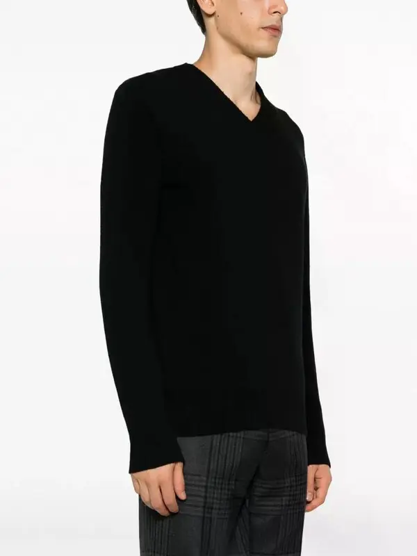ROBERTO COLLINA V-neck Merino Wool Jumper