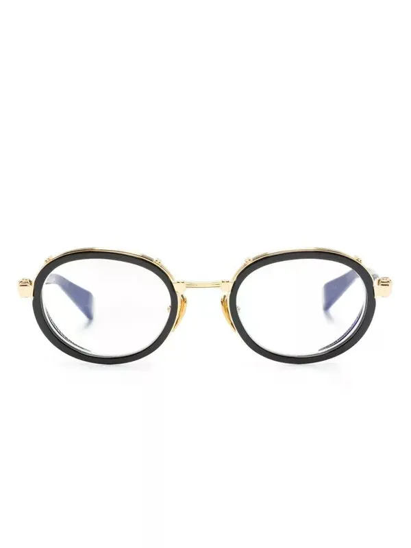 Balmain Round-frame Eyeglasses - Black