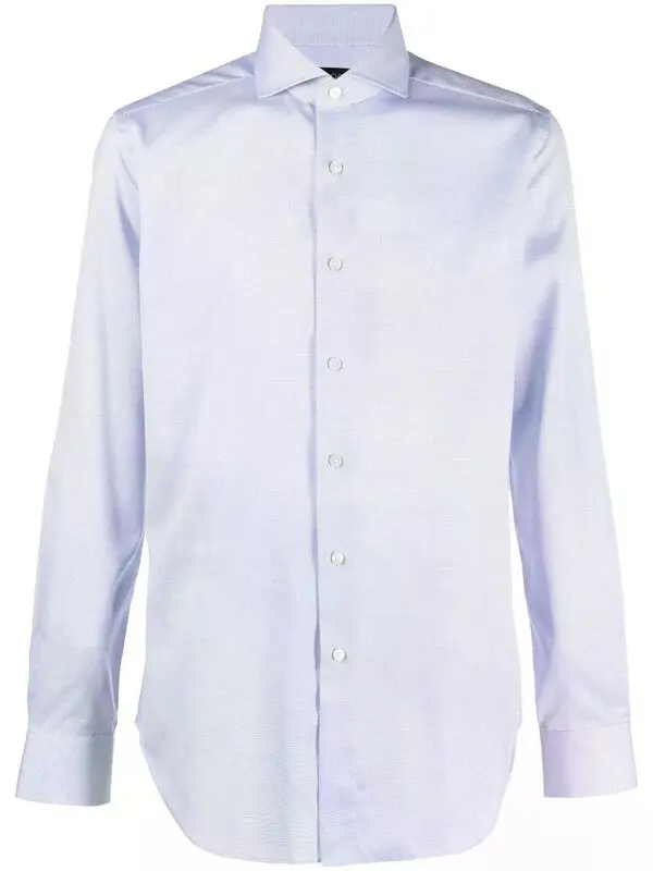 DELL'OGLIO Long-sleeve Button-up Shirt