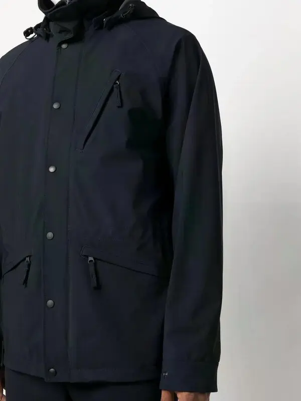 Aspesi Hooded Press-stud Fastening Jacket